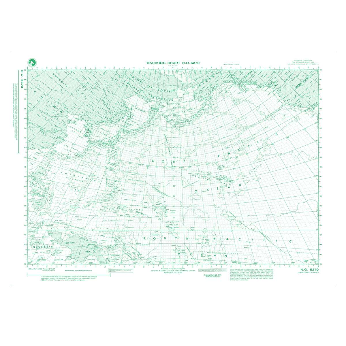 NGA Chart 5270: Plotting Chart – Life Raft Professionals