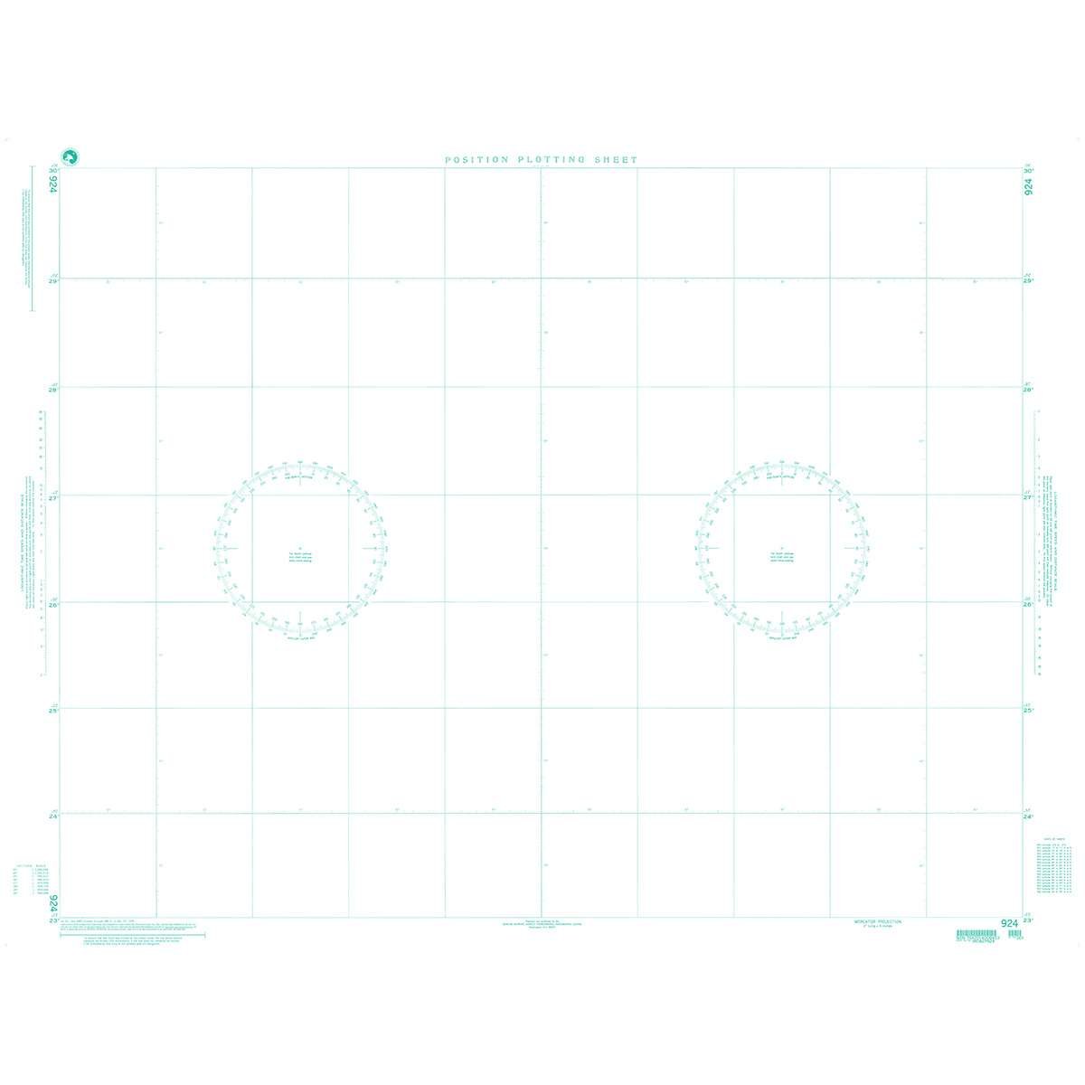 NGA Chart 924: Plotting Chart – Life Raft Professionals