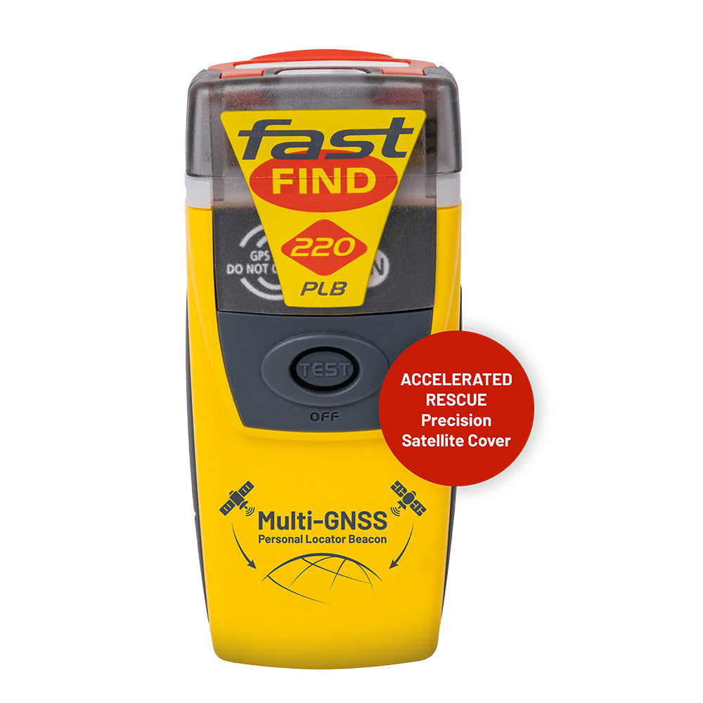 McMurdo FastFind 220 PLB - Personal Locator Beacon – Life Raft ...