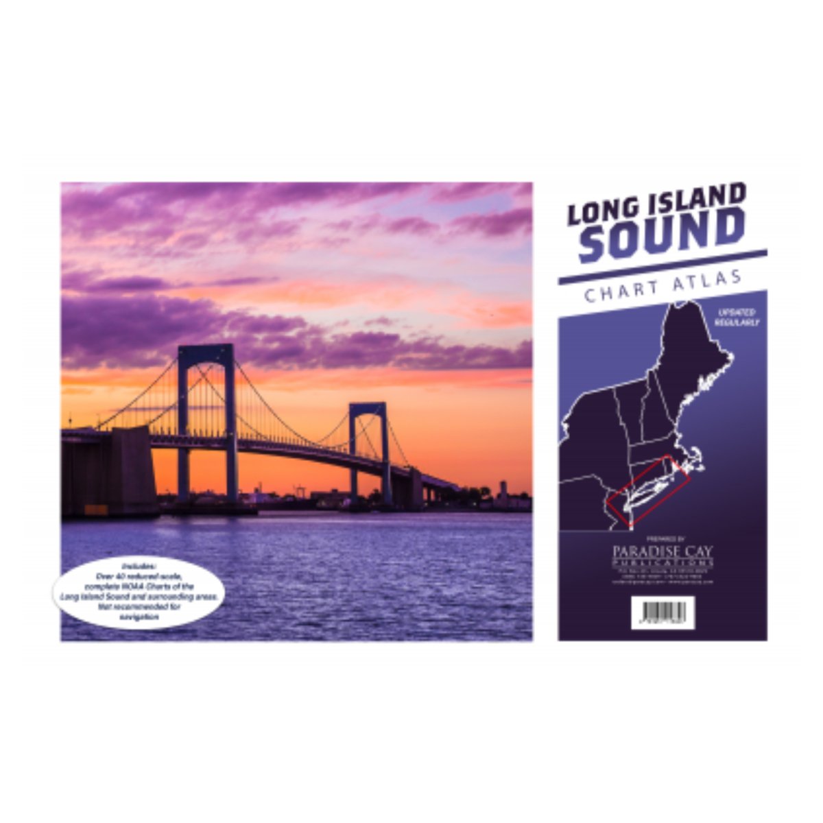 Long Island Sound Chart Atlas (12 x 18 spiral-bound) – Life Raft ...