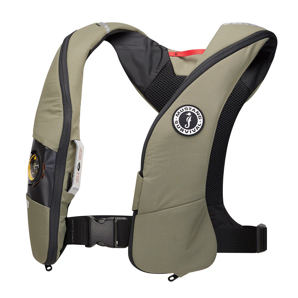 Mustang Elite 120 Coastal Inflatable PFD - Everglade Green – Life Raft ...