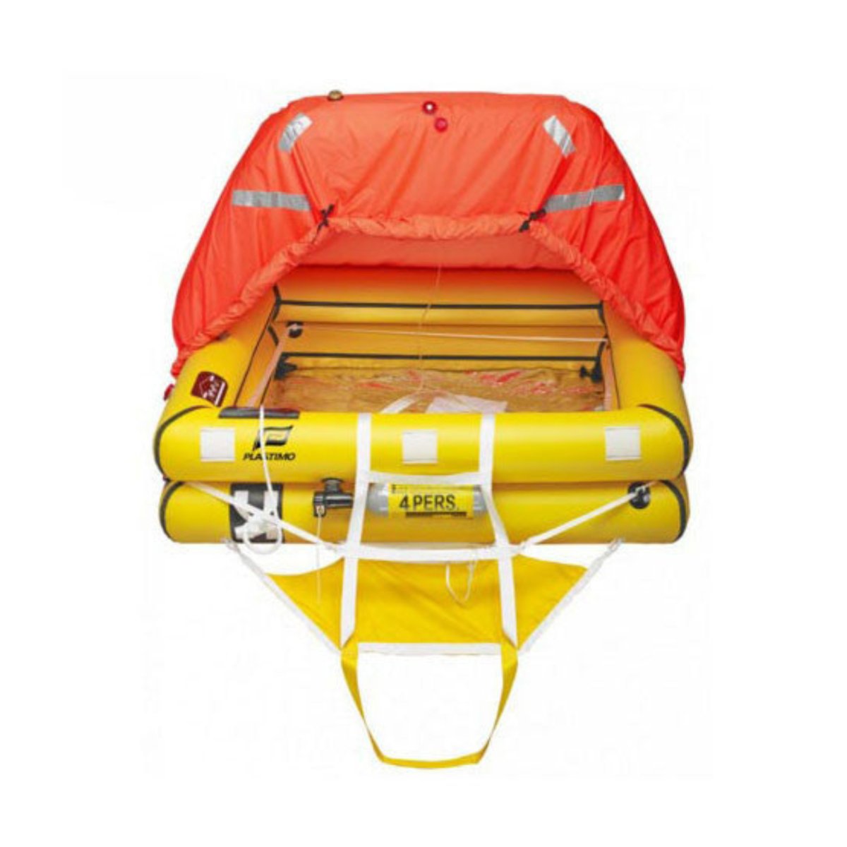 Plastimo Transocean ISAF Canister, 4-8 Person – Life Raft Professionals