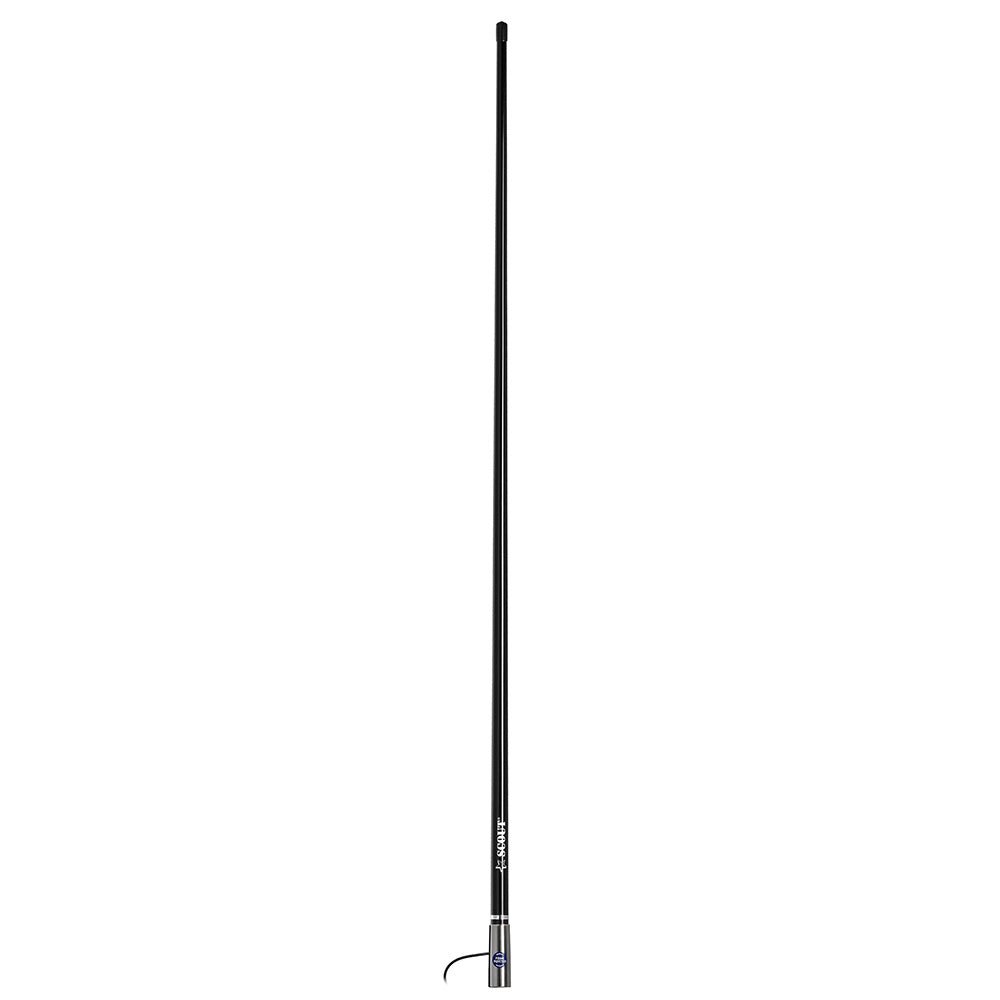 Scout Titan Series 4' Black VHF Antenna 3dB Stainless Steel Ferule w/5 ...
