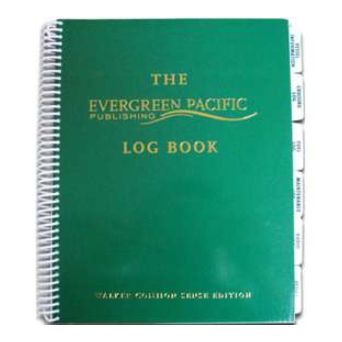 Walker Common Sense Logbook by Evergreen Pacific – Life Raft Professionals
