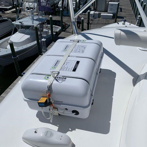 Superior Life-Saving Life Raft Cradle and Hydrostatic Release Unit ...
