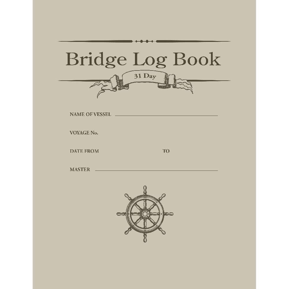 Bridge Log Book (31 day) – Life Raft Professionals
