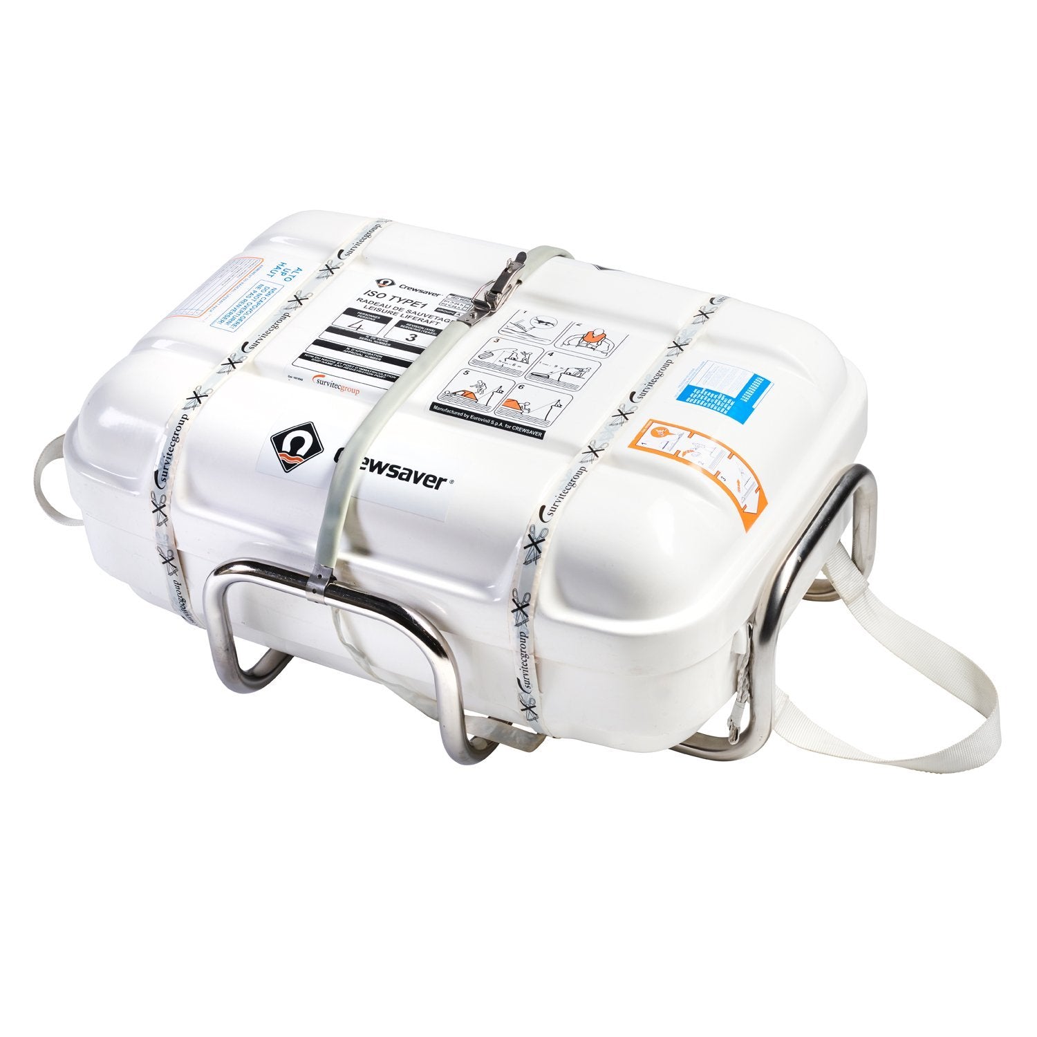 Crewsaver Adjustable Life Raft Cradle - Life Raft Professionals