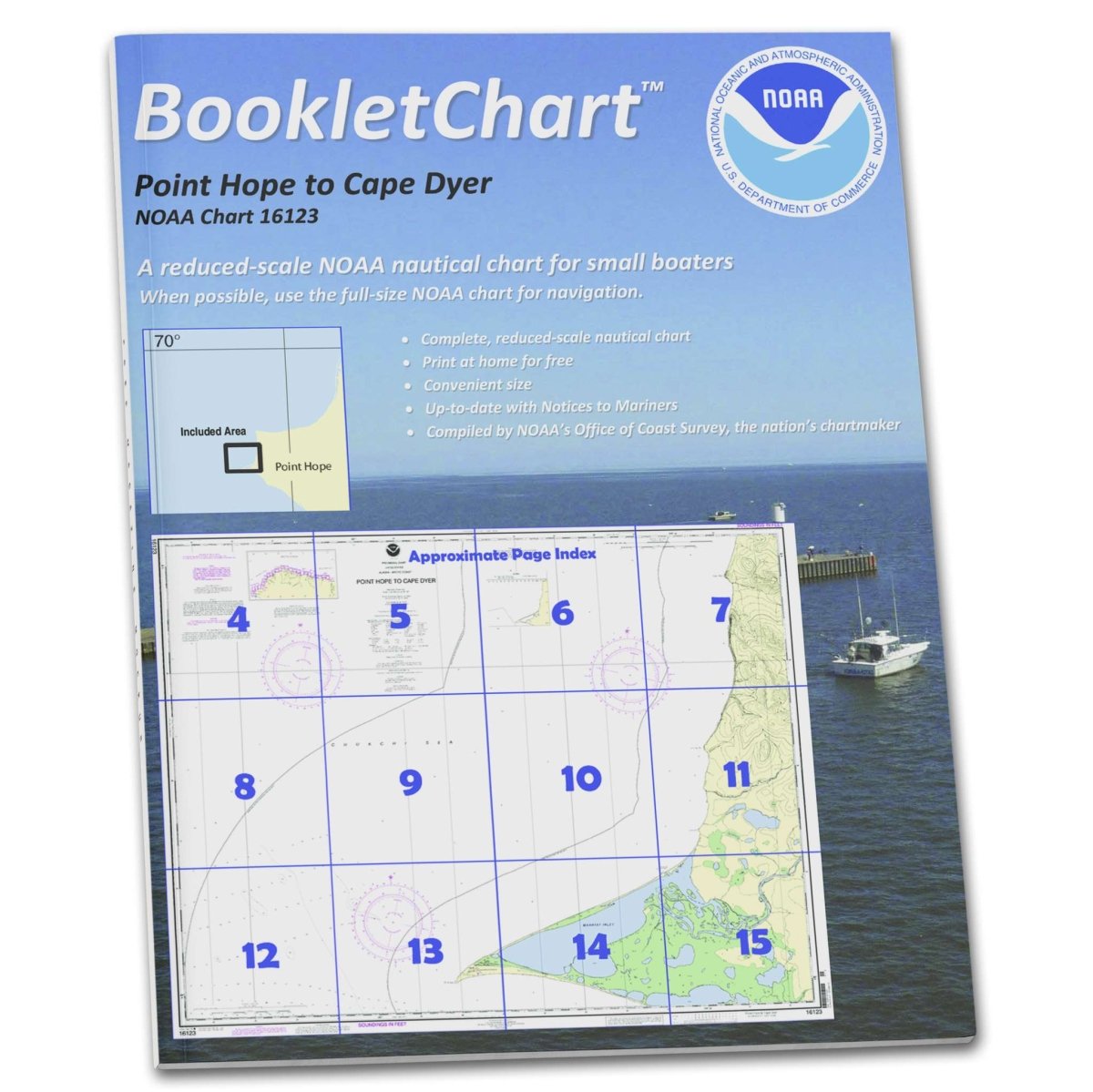 Historical NOAA Booklet Chart 16123: Point Hope to Cape Dyer – Life ...