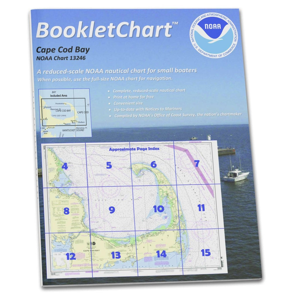 Historical NOAA BookletChart 13246: Cape Cod Bay – Life Raft Professionals