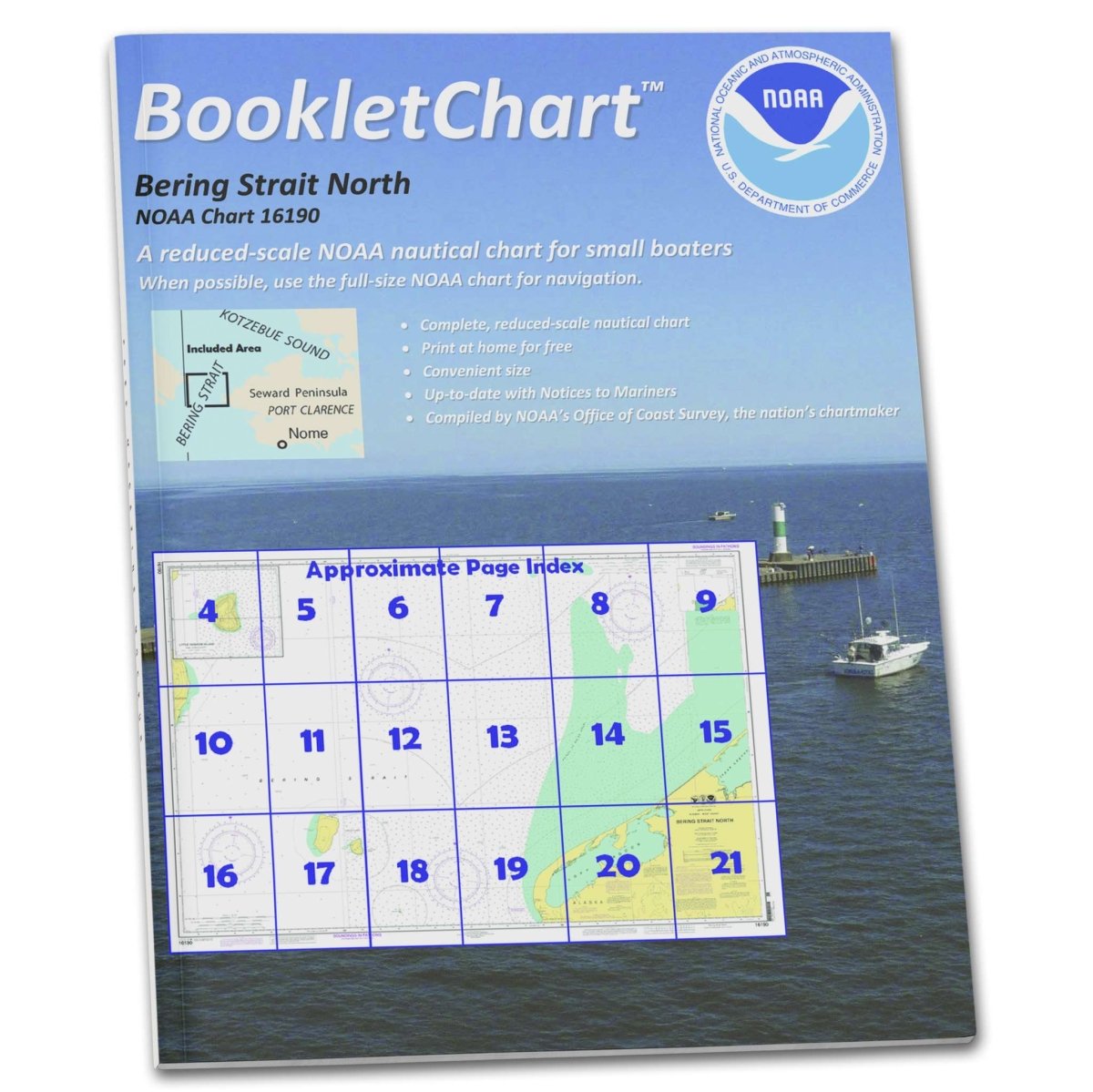 Historical NOAA BookletChart 16190: Bering Strait North; Little Diomede ...