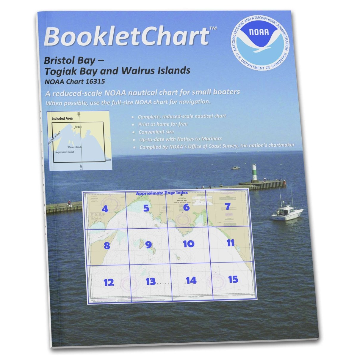 Historical NOAA BookletChart 16315: Bristol Bay-Togiak Bay and Walrus ...