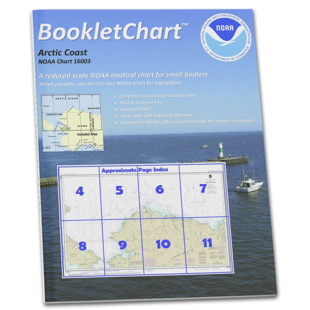 NOAA Booklet Chart 16003: Arctic Coast – Life Raft Professionals