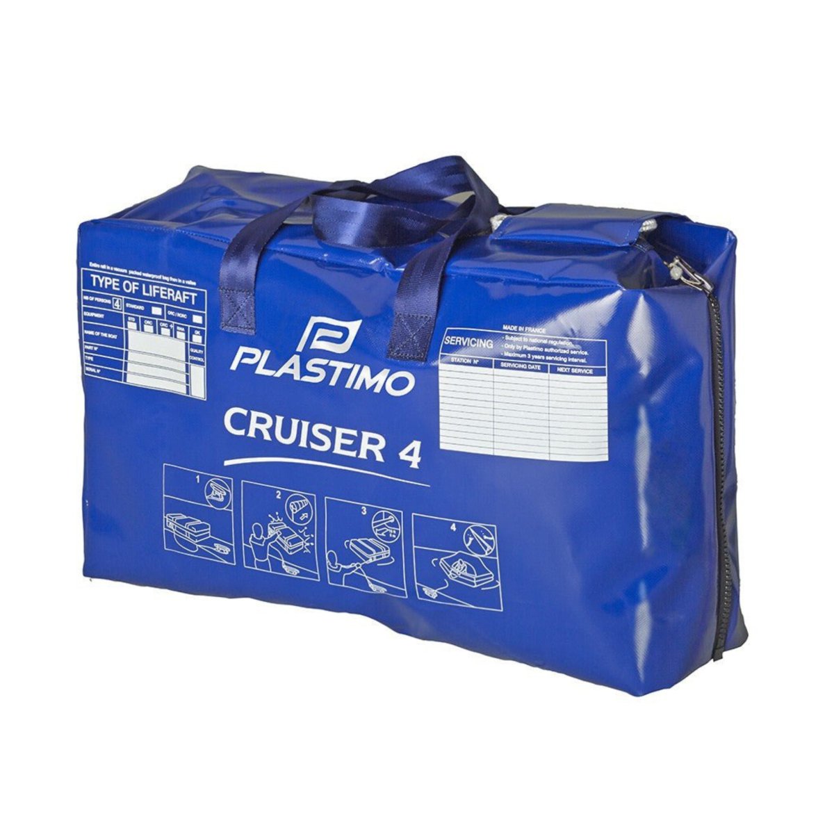 Plastimo Cruiser ORC+ Life Raft, 4 - 8 Person – Life Raft Professionals