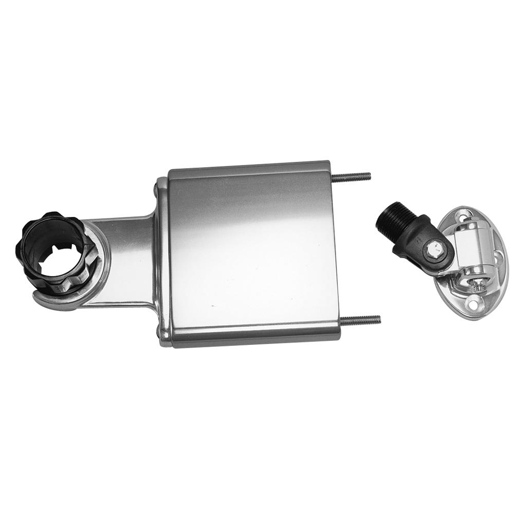 Rupp Standard Antenna Mount Support w/4-Way Base, Spacer & 1.5" Collar ...