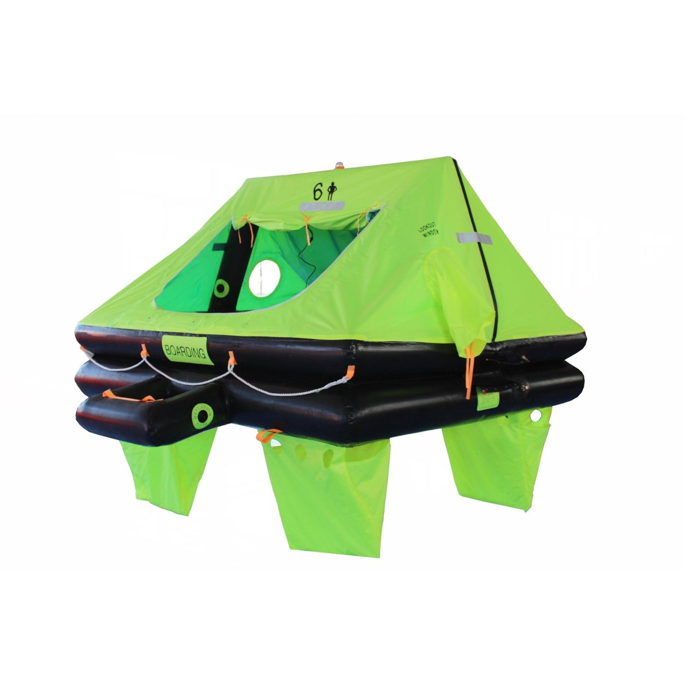 Superior ISO Wave Racer Life Raft, 4 - 12 Person – Life Raft Professionals